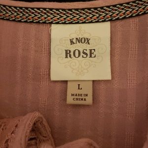 Knox Rose | Tops | Knox Rose Blouse Size Large | Poshmark